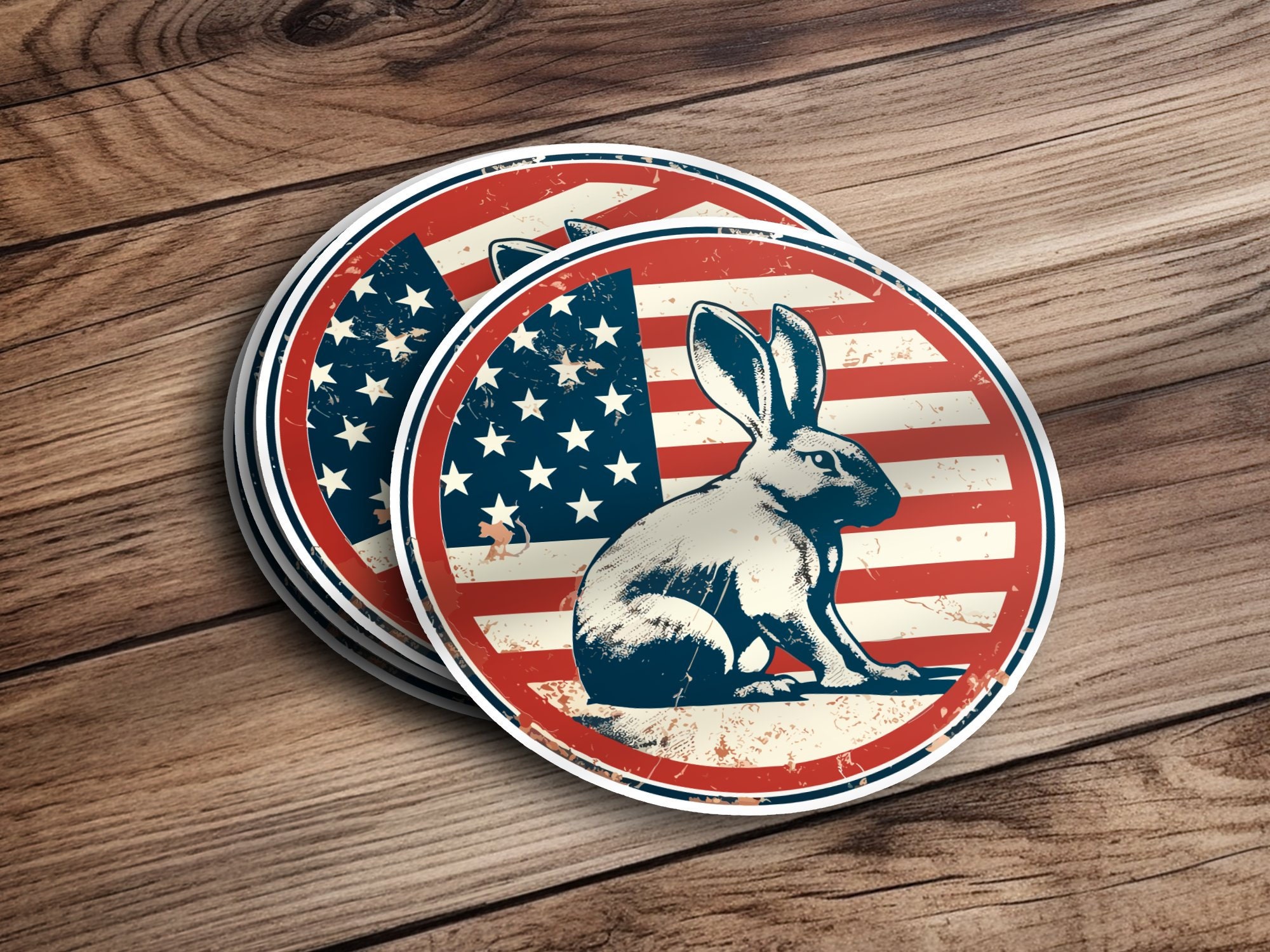 American Flag Rabbit SVG PNG Eps Commercial Use Clipart - Etsy