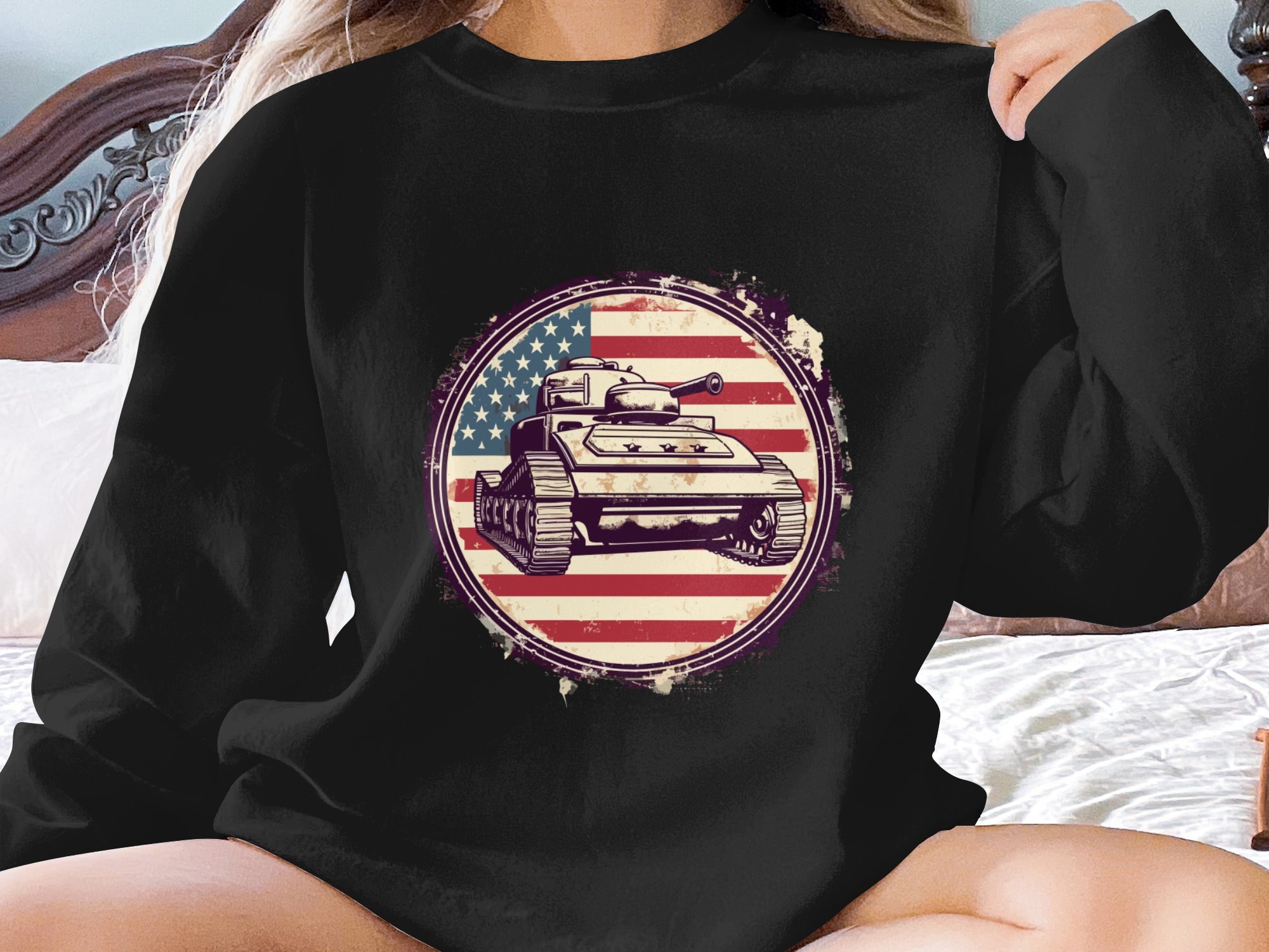 American Flag Tank SVG PNG Eps Commercial Use Clipart Vector - Etsy