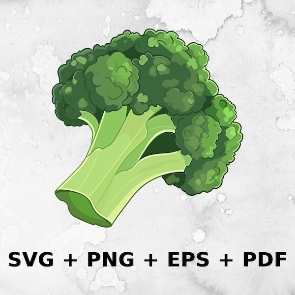 Broccoli Anime - Etsy