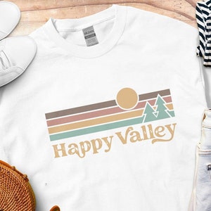 Happy Valley Svg Png Eps Digital Download Sunset Graphic - Etsy