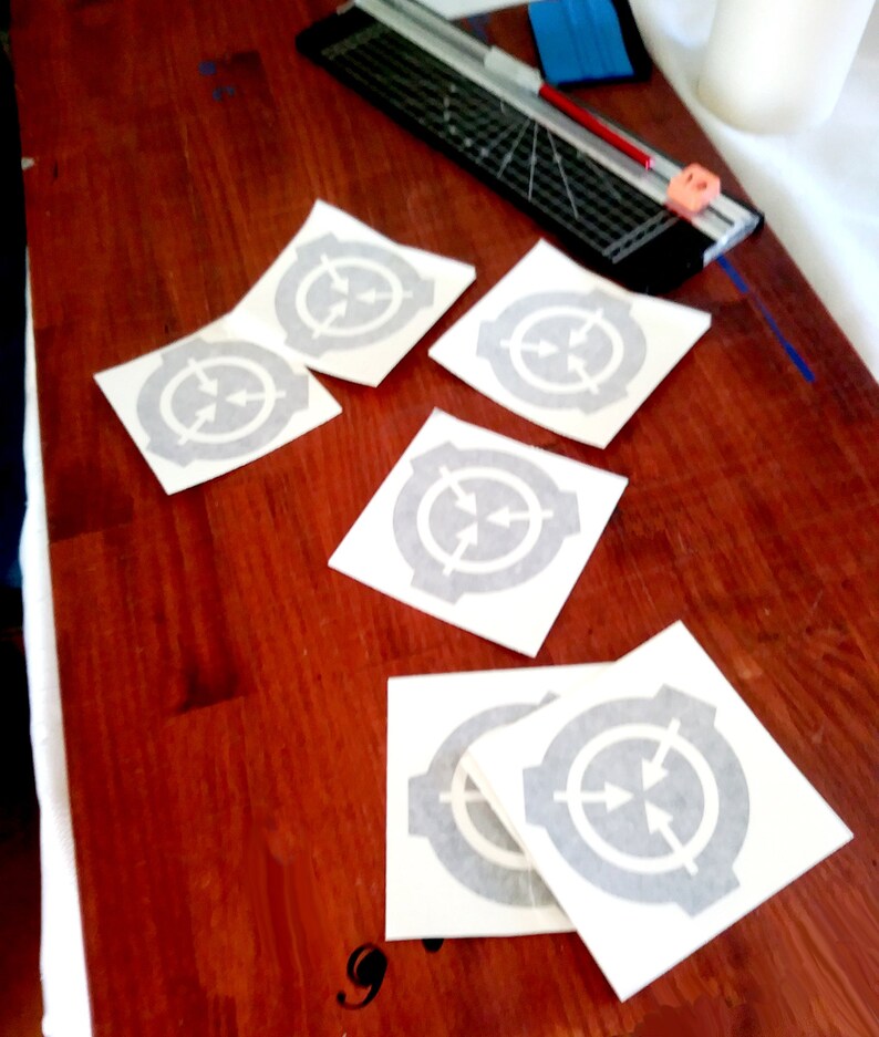SCP Foundation Logo Emblem Cut Vinyl Decal up to 12 Inches - Etsy