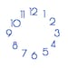 Adhesive Vinyl DIY Clock Numbers - Etsy