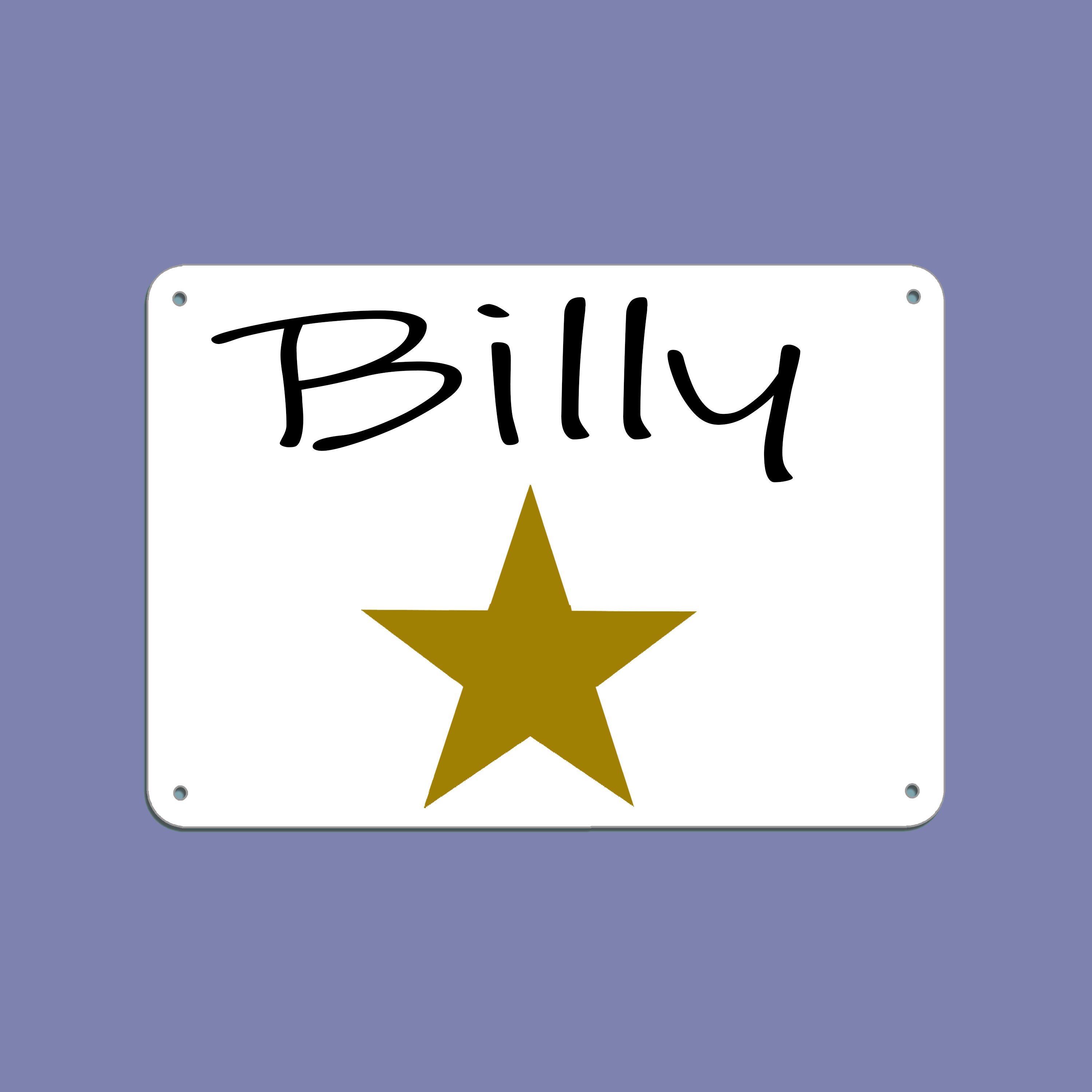 Star Dressing Room Door Sign-personalized, 7x10 - Etsy