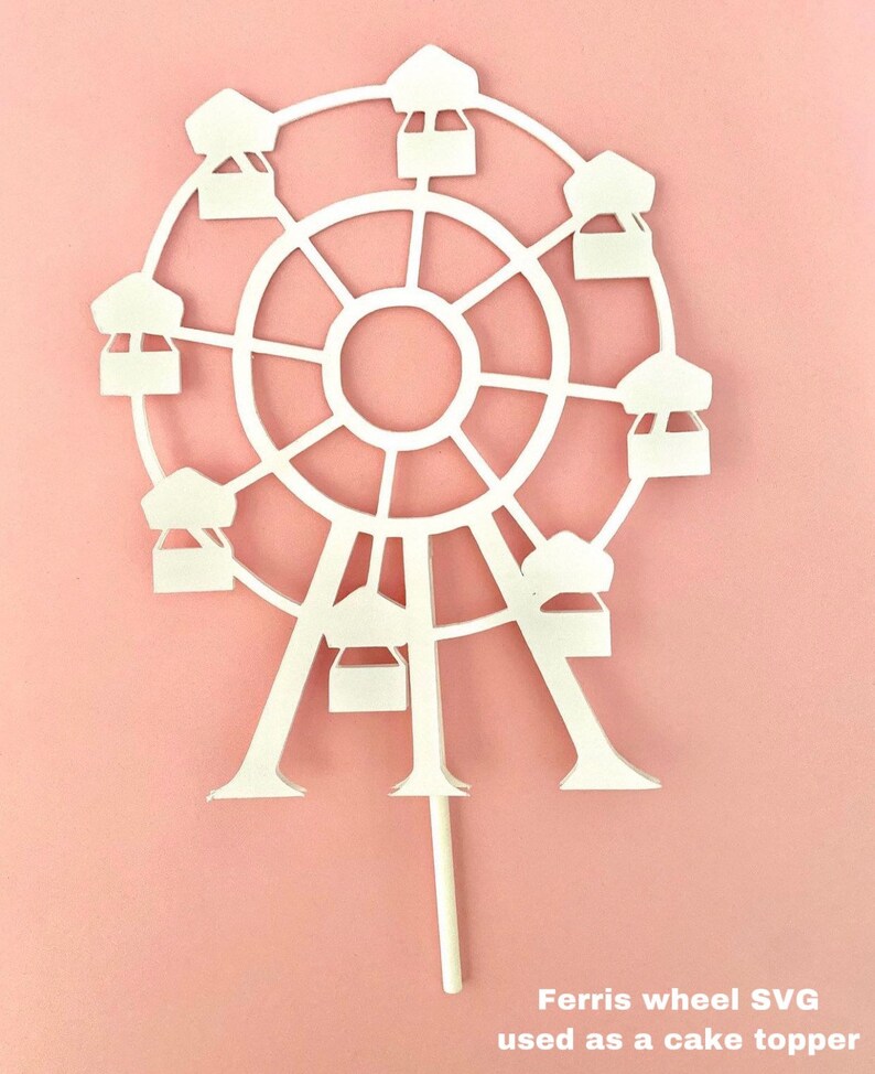 Ferris Wheel Cake Topper - Etsy