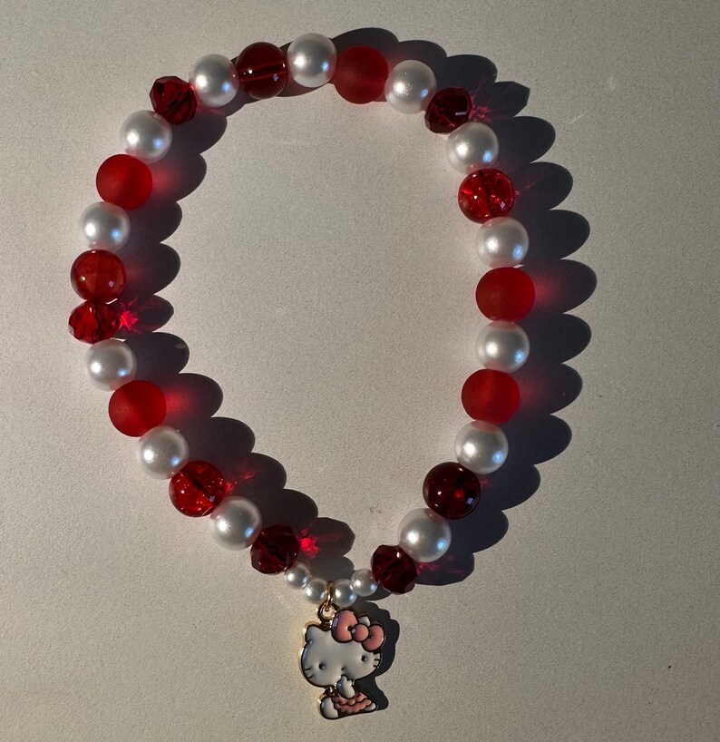 Sanrio Character Bracelets Acrylic Beaded Bracelets - Etsy