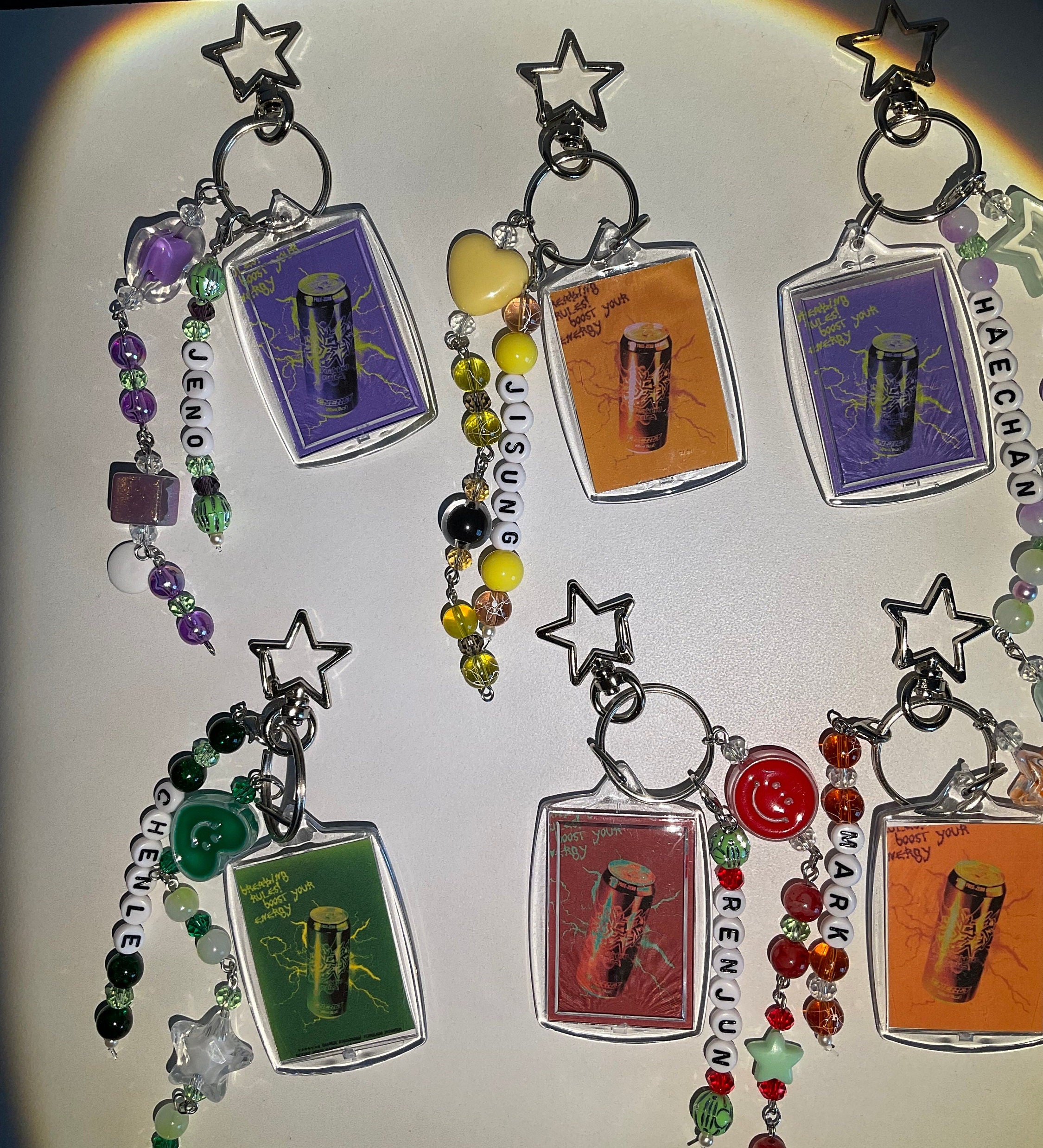 NCT Dream ‘ISTJ’ Themed Acrylic Keychains | Kpop Keychains Acrylic Nct ...