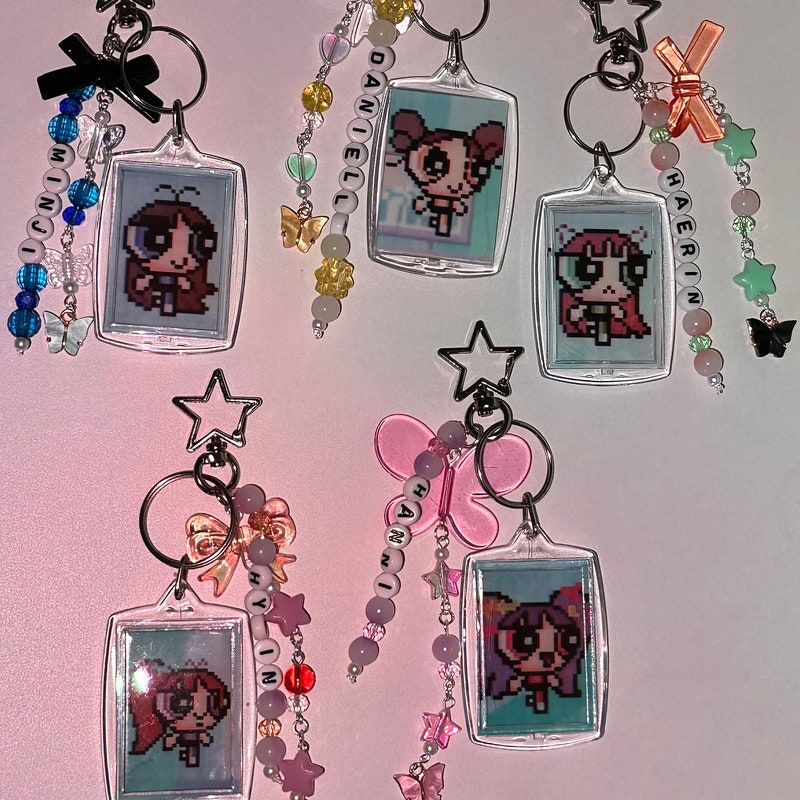 Powerpuff Girls Keychain - Etsy