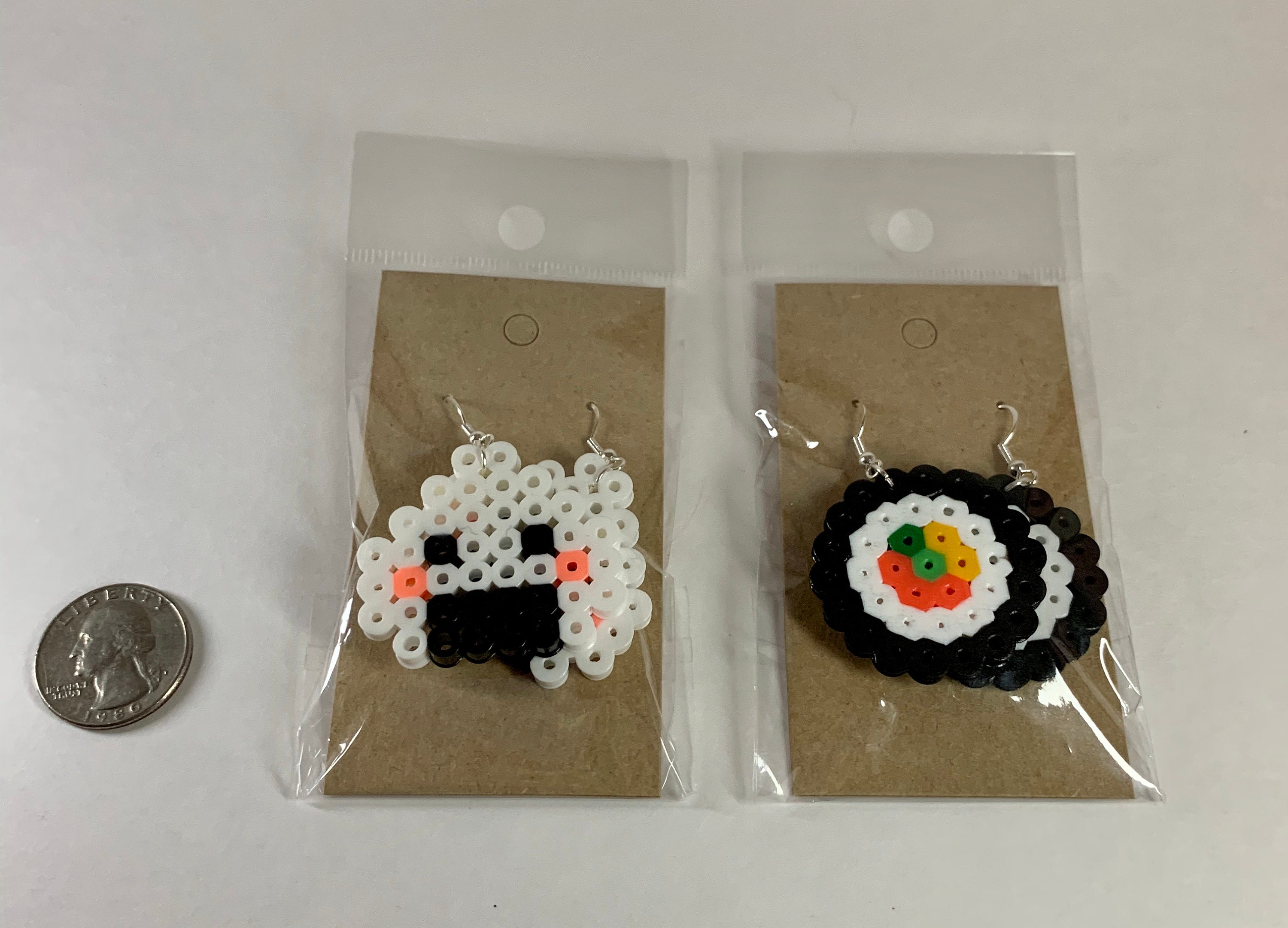 Assorted 8-bit Perler Earrings - Etsy