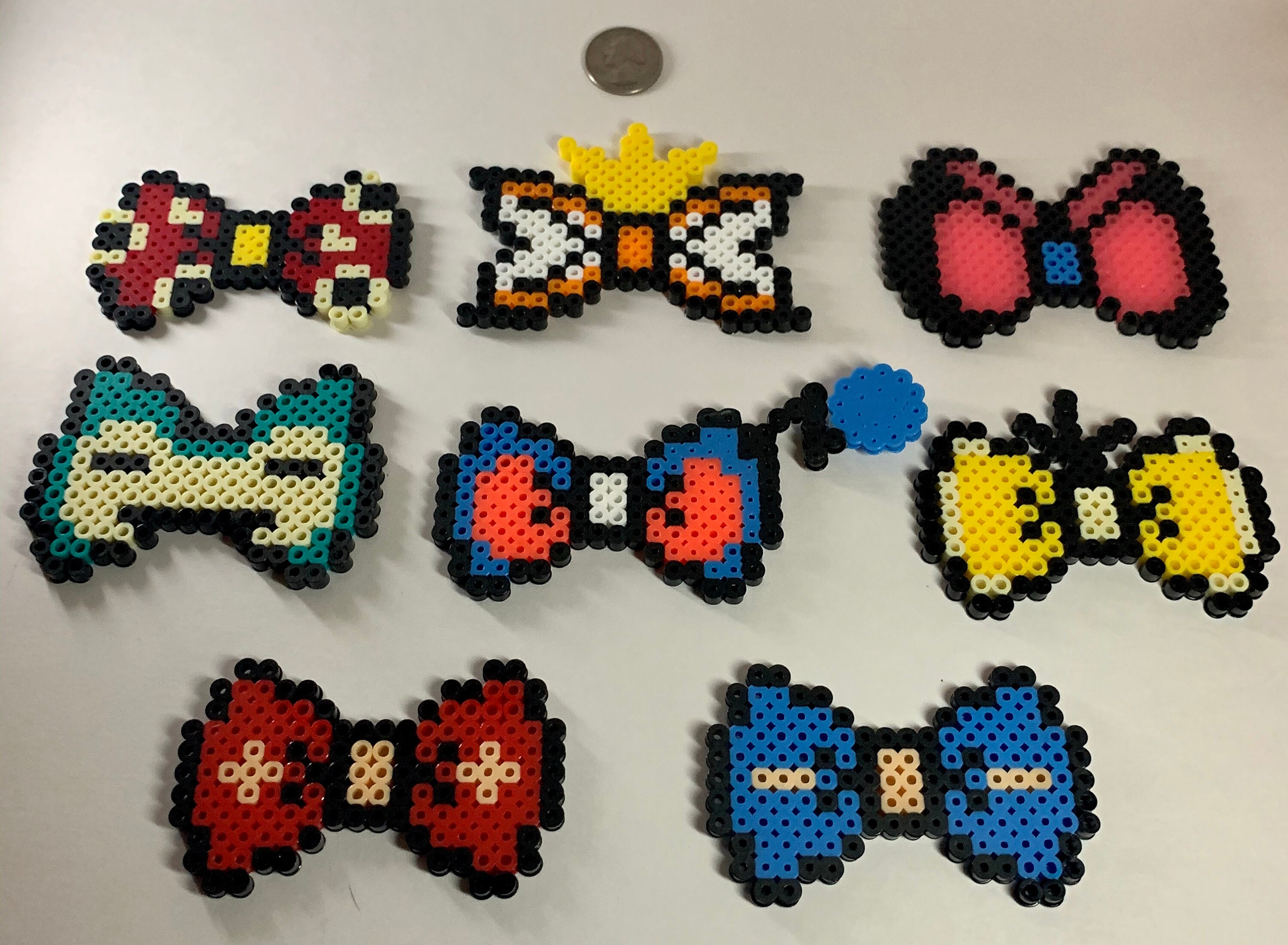 Pokémon Bows 8-bit Perler Art - Etsy
