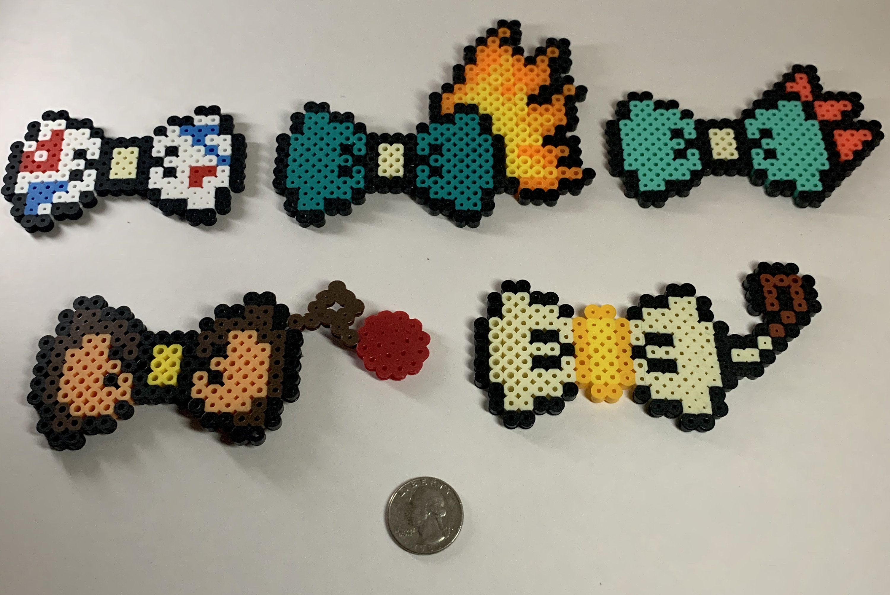 Pokémon Bows 8-bit Perler Art - Etsy