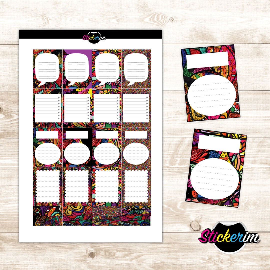 PRINTABLE Expenses Stickers, Life Tracker Stickers, Planner Stickers ...