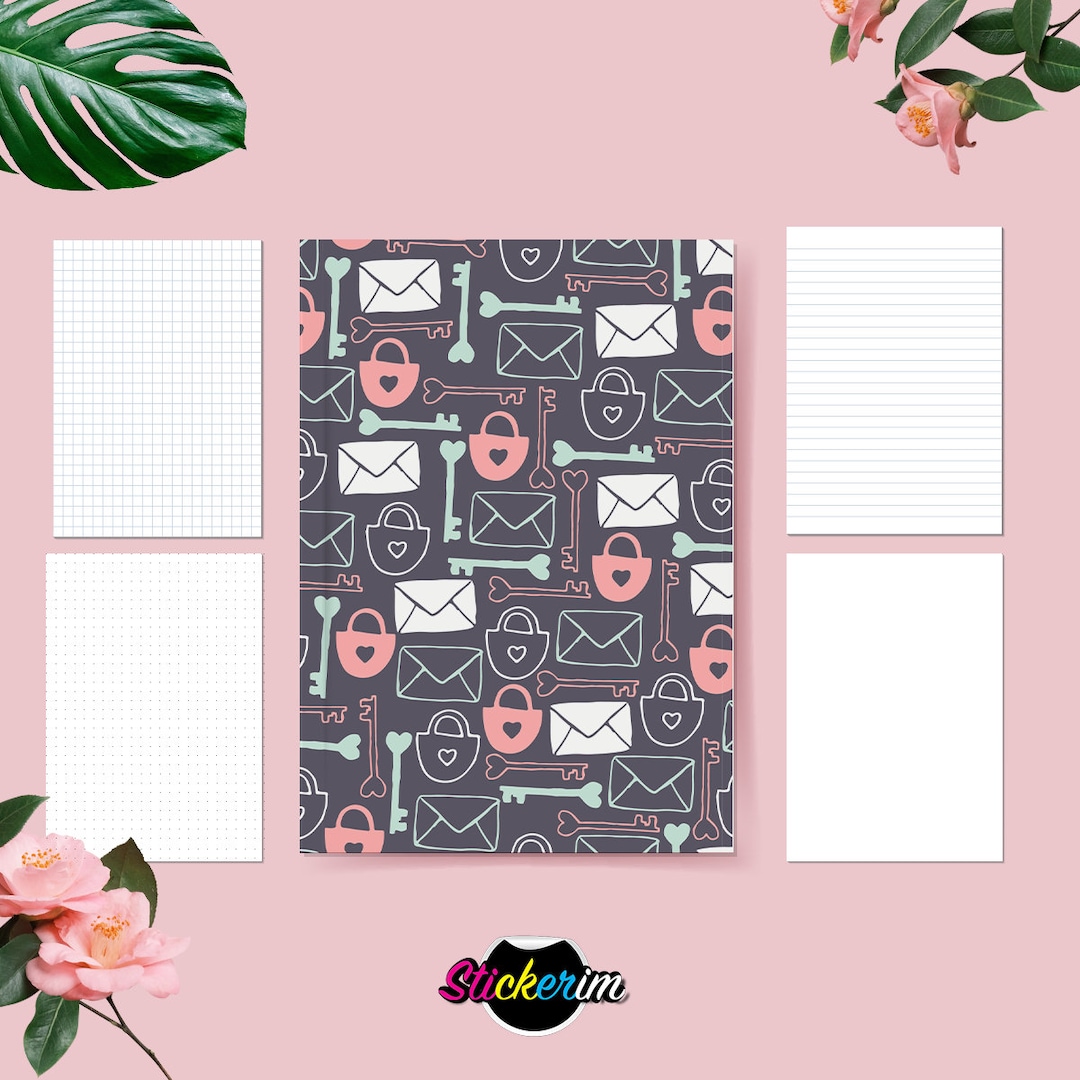 My Secret Notebook A5 Hand Made Notebook A Perfect Gift - Etsy UK