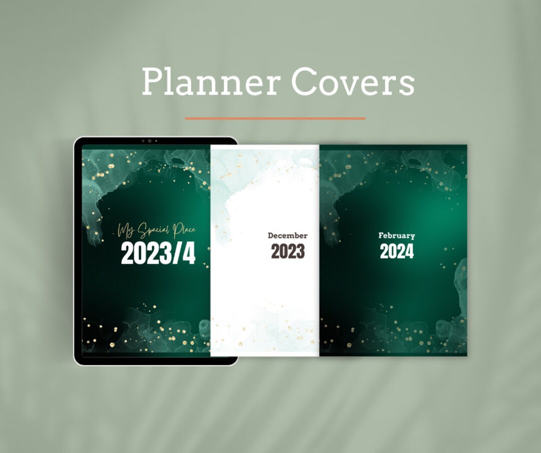 Digital Editable 2023-2024 Planner - Etsy
