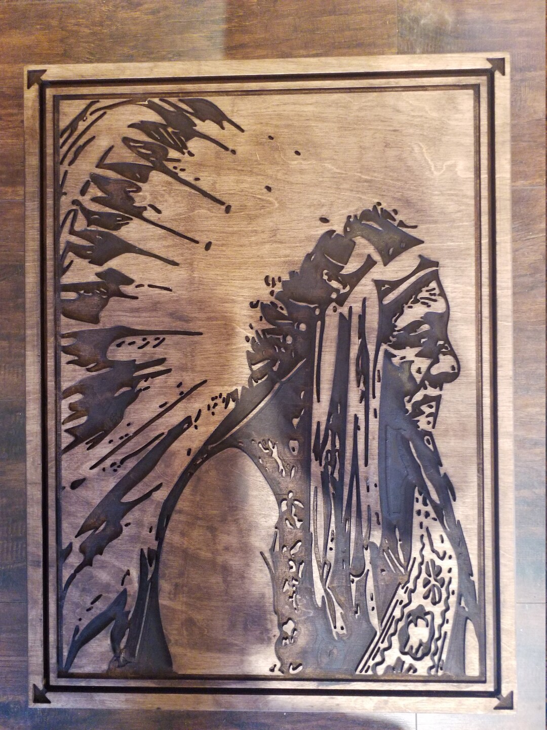 Sitting Bull Wood Carving - Etsy
