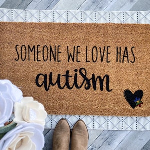 Embrace Differences / Autism Awareness/ ASD / Disability Doormat - Etsy