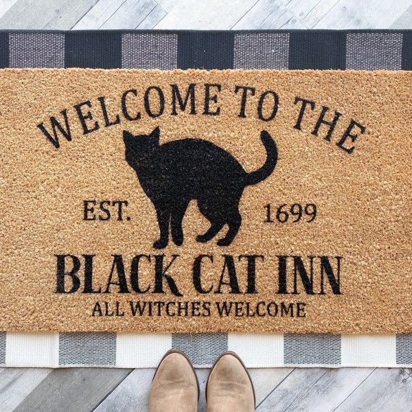 Halloween Doormat - Etsy
