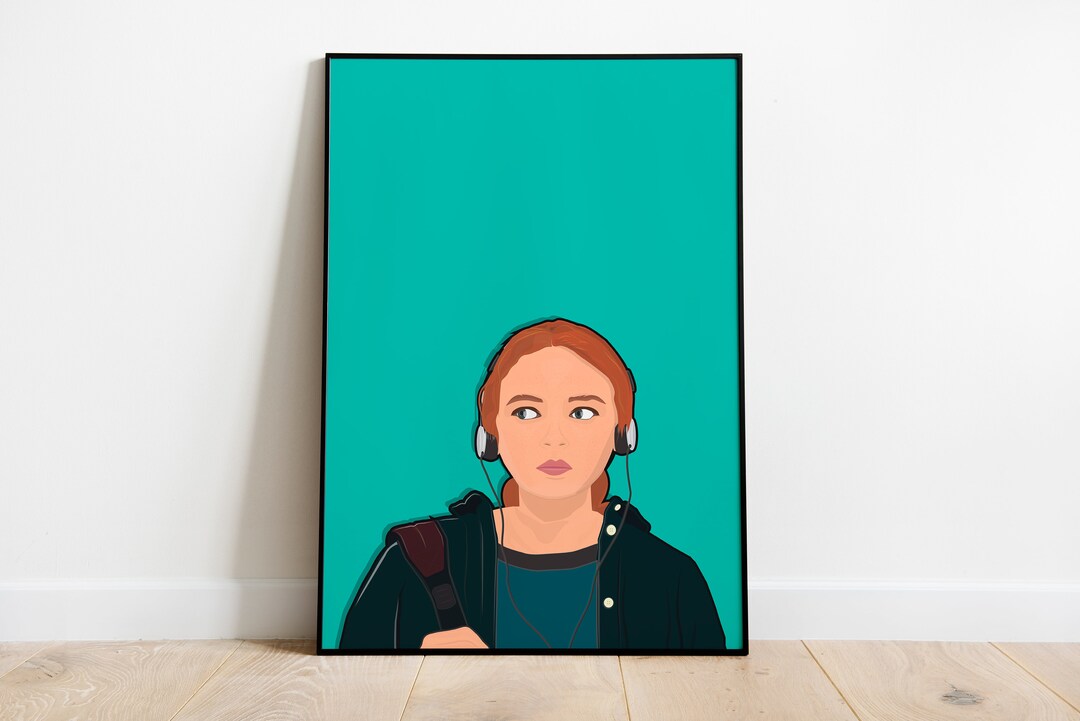 Stranger Things Poster Max Print Minimalist Print Portrait Wall Art ...