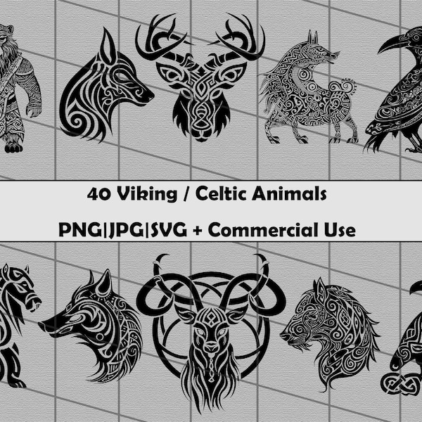Celtic Stag - Etsy