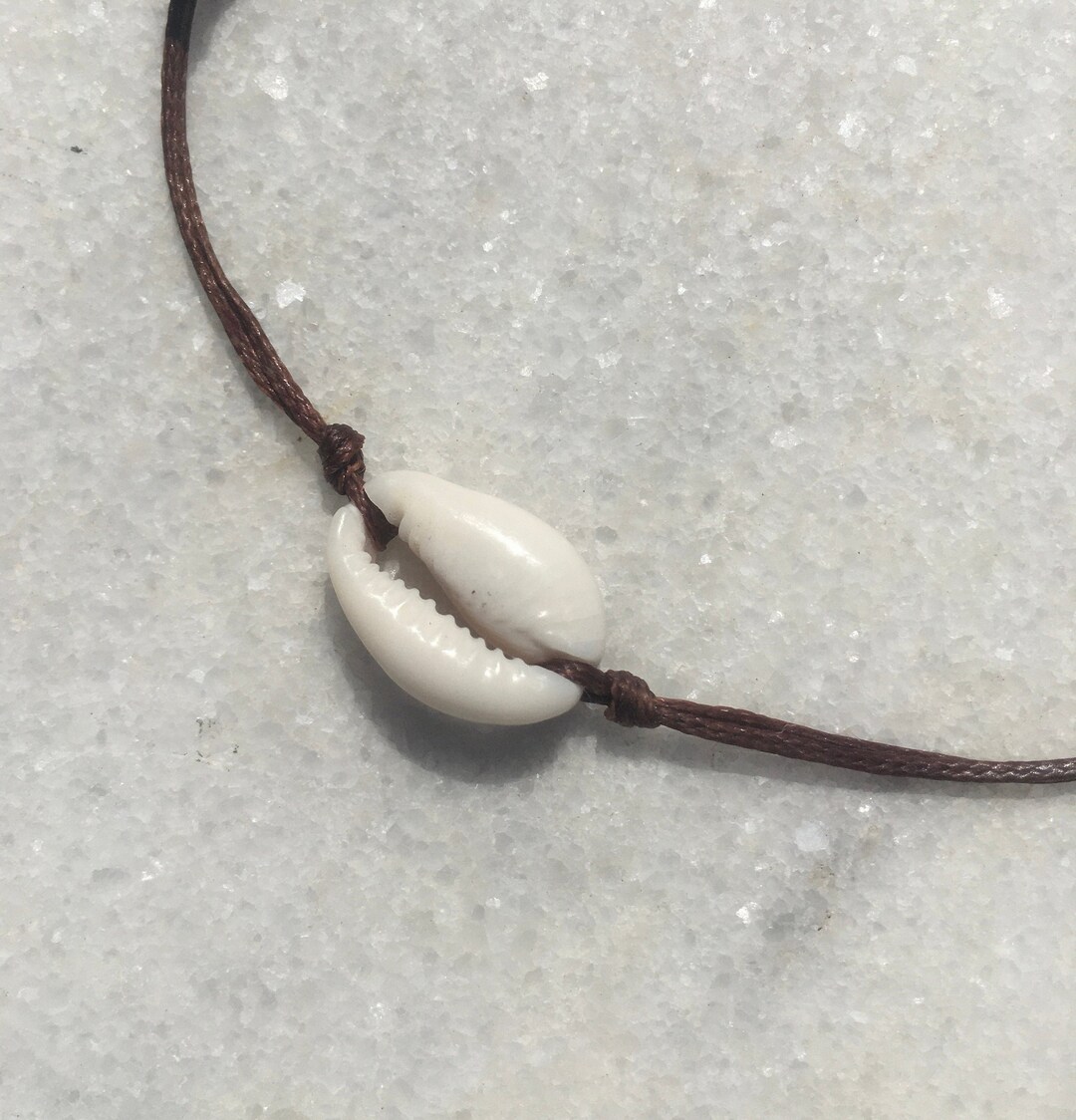 Cowrie Shell Anklets for Men Waterproof Ankle Bracelet for Men Sea ...