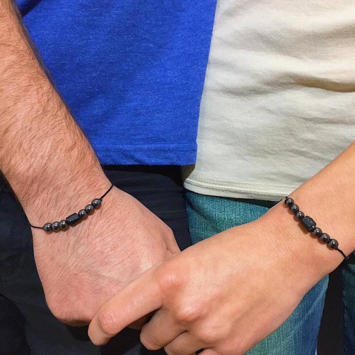 Raw Black Tourmaline Anklets for Women Matching Ankle Bracelets for ...