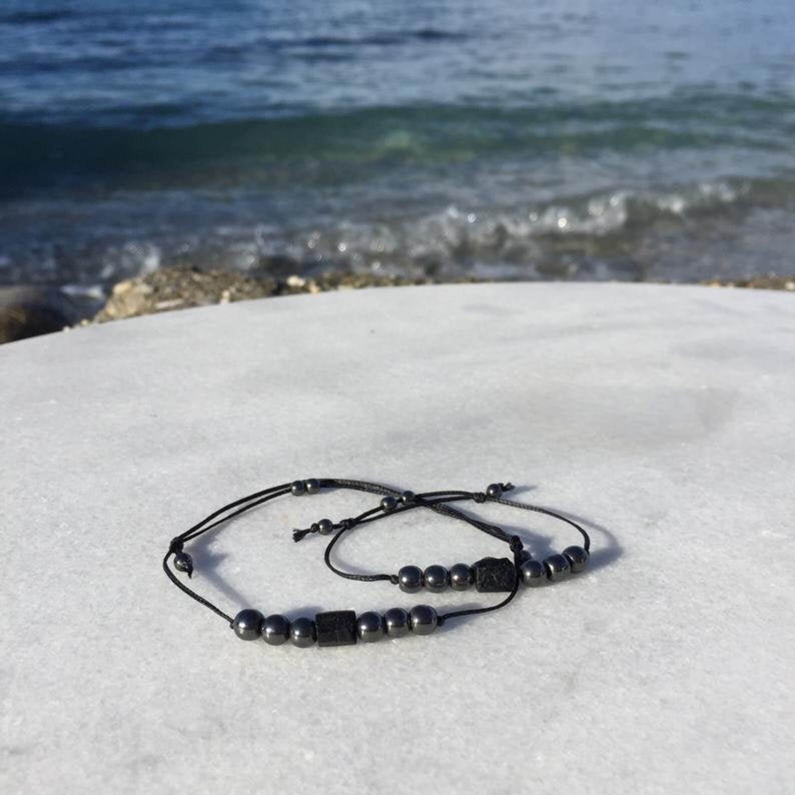 Raw Black Tourmaline Anklets for Women Matching Ankle Bracelets for ...