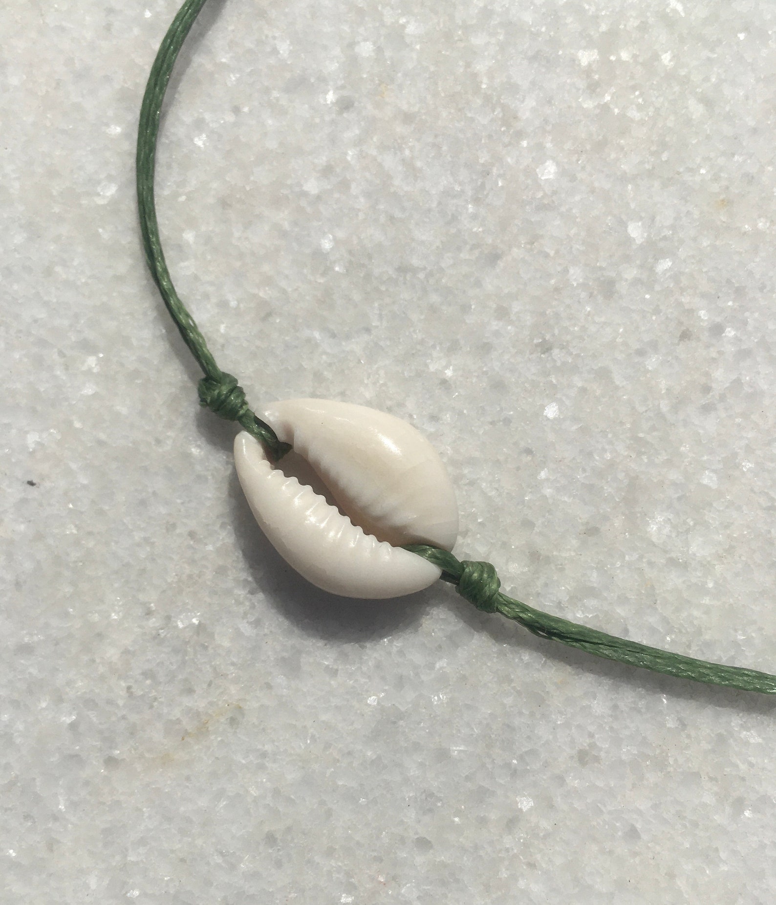 Cowrie Shell Anklets for Men Waterproof Ankle Bracelet for Men Sea ...