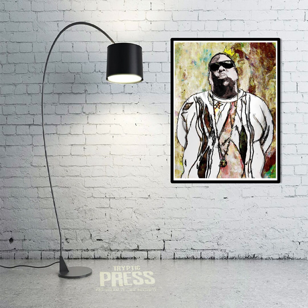 Biggie - ICON - Art Print - Poster - Wall Décor - Etsy