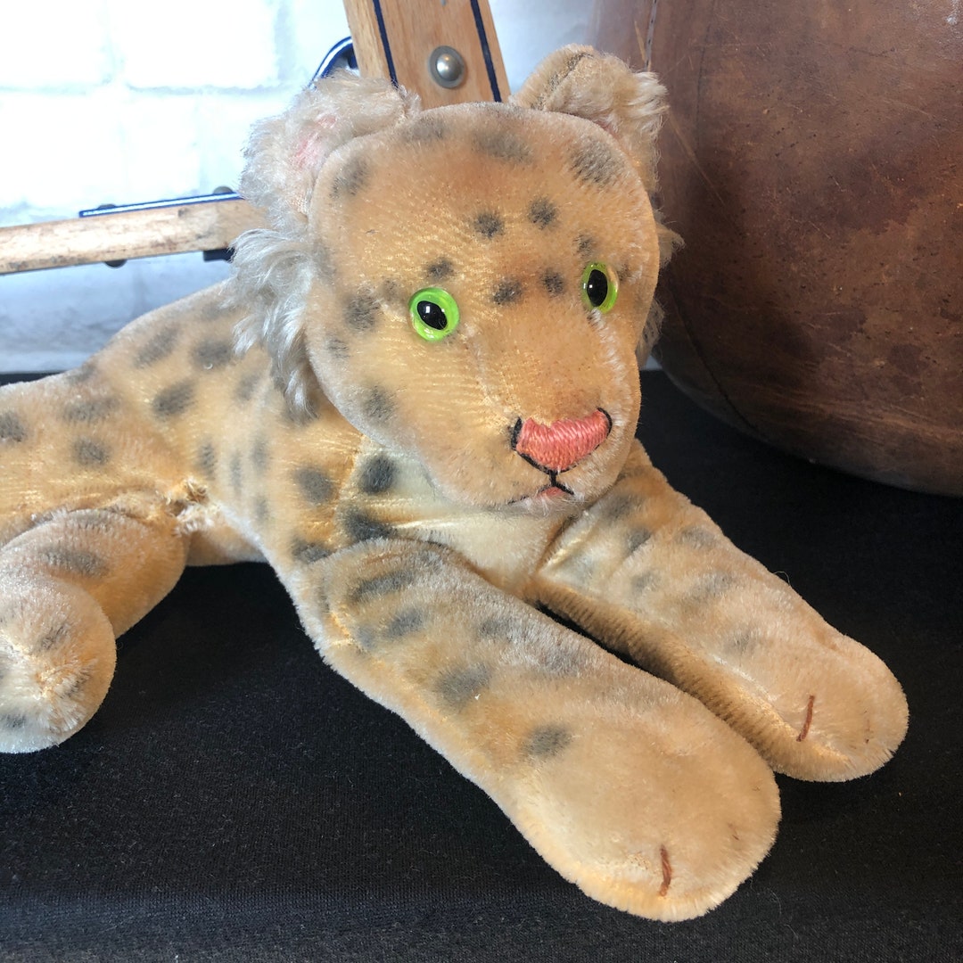 Antique Leopard Cub by Steiff | Cuddly Toy From the 70s - Etsy