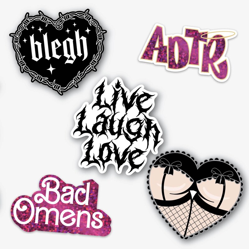 Bad Day Stickers - Etsy