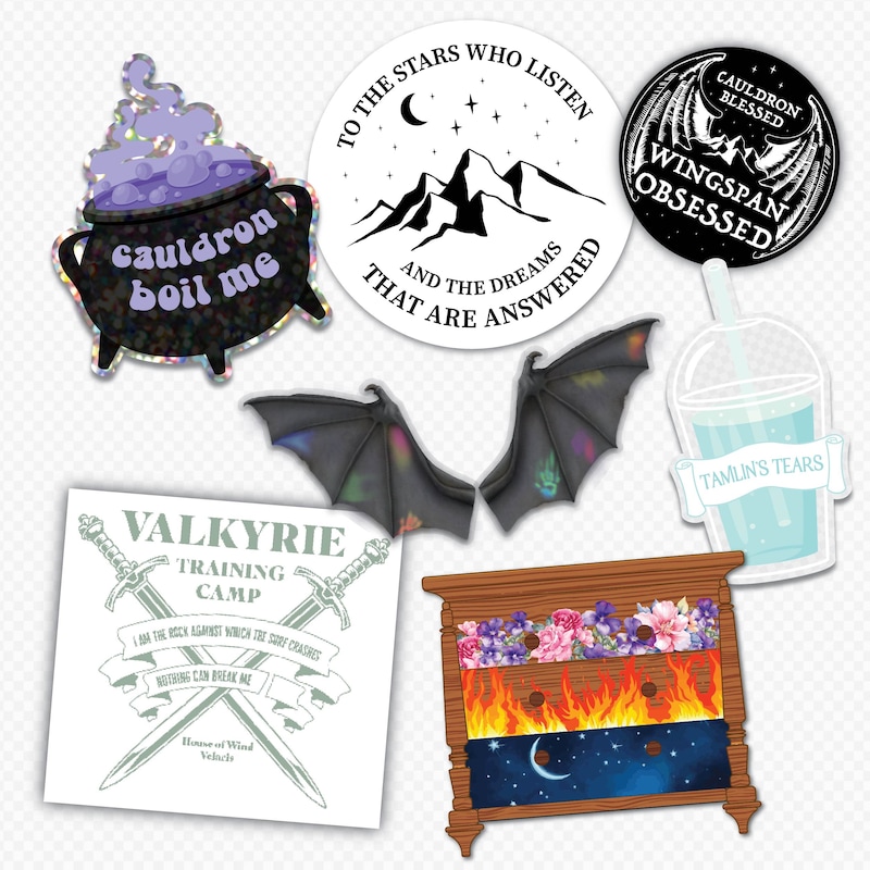 Acotar Stickers - Etsy