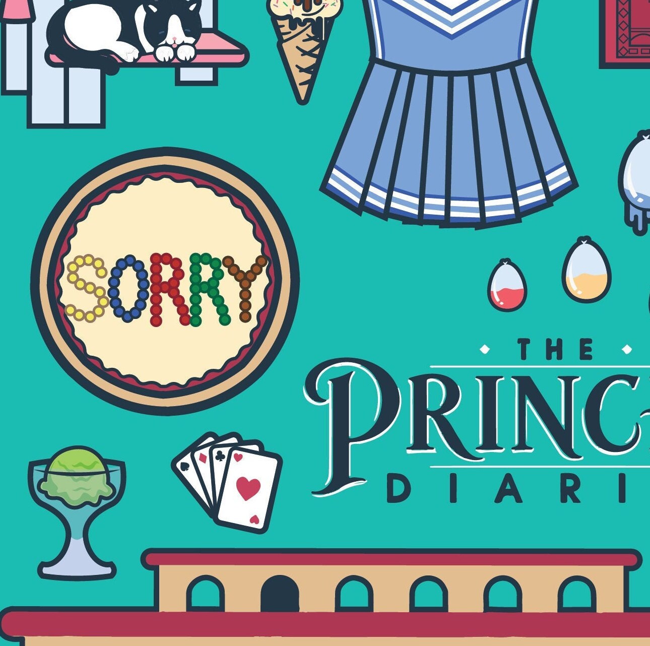 Princess Diaries Collage Print | Etsy