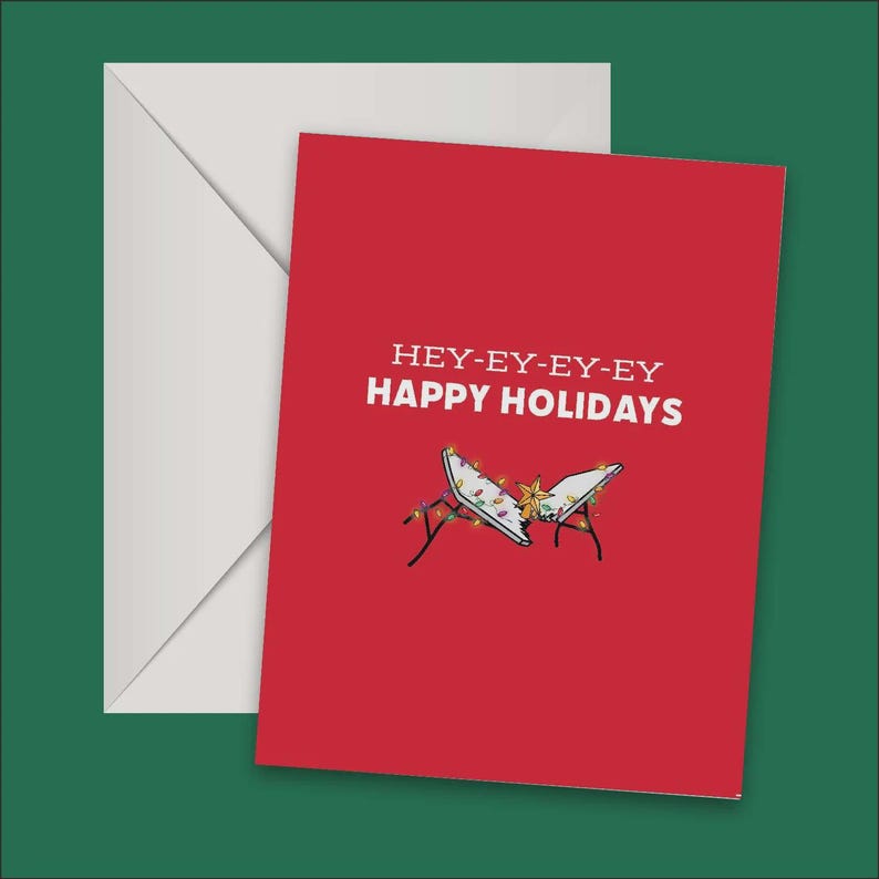 Funny Buffalo Bills Football Fan Christmas Cards - Bills Mafia Man ...