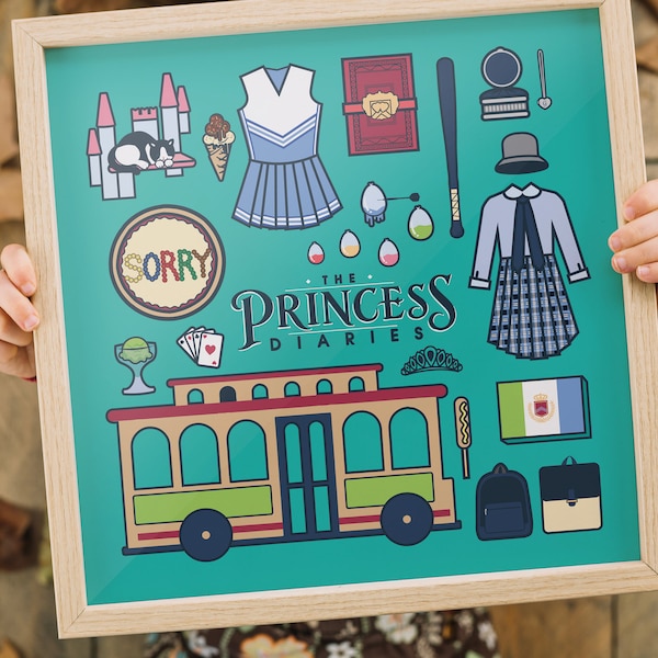 Princess Diaries Art - Etsy