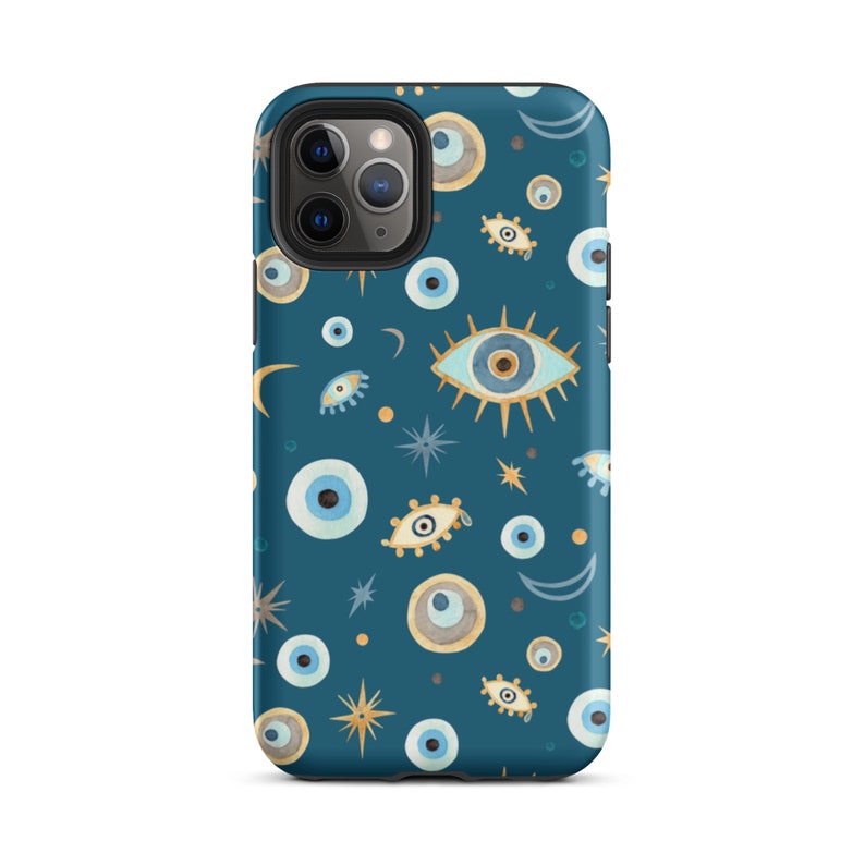 Greek Evil Eye Phone Case: Boho Protective Design - Etsy