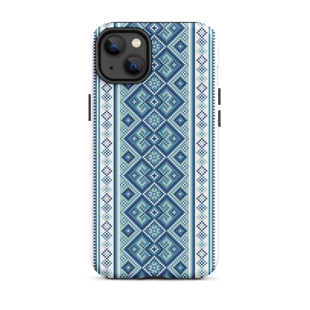 Ukrainian Vyshyvanka Tough Phone Case - Boho Phone Case, iPhone 16 ...