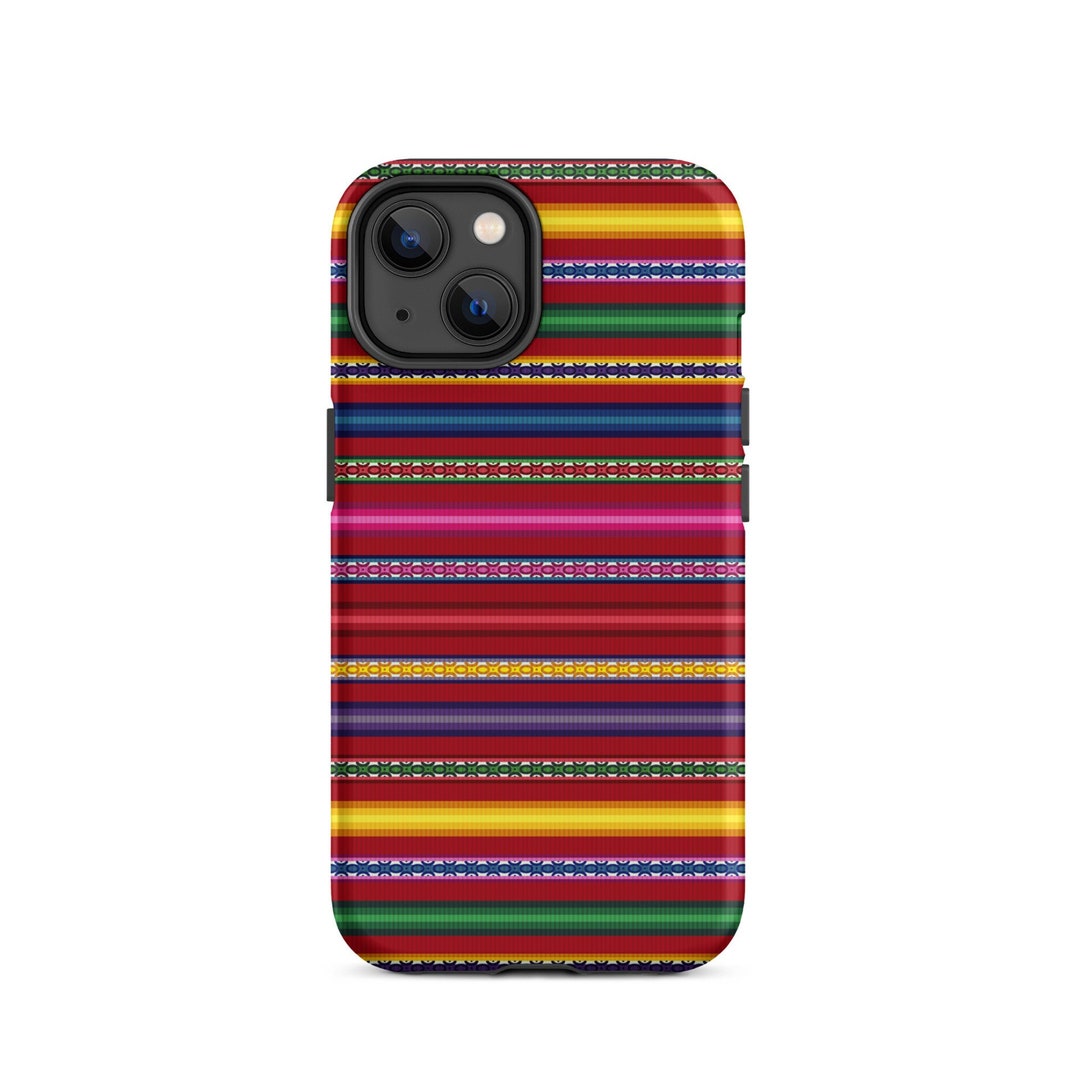 Inca Blanket Stripe Phone Case: Peruvian Print, Boho Style - Etsy