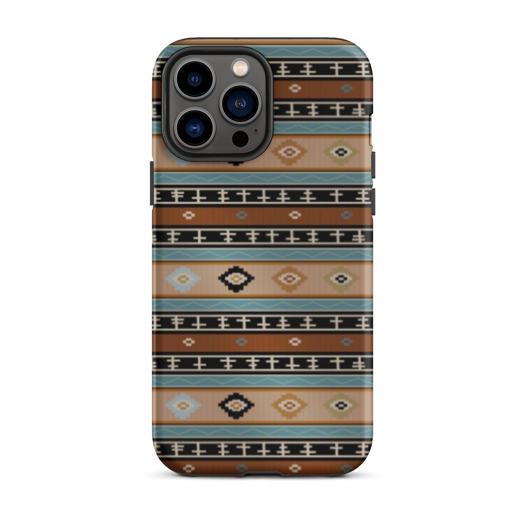 Southwestern Textile Phone Case: Western Tough Design - Etsy