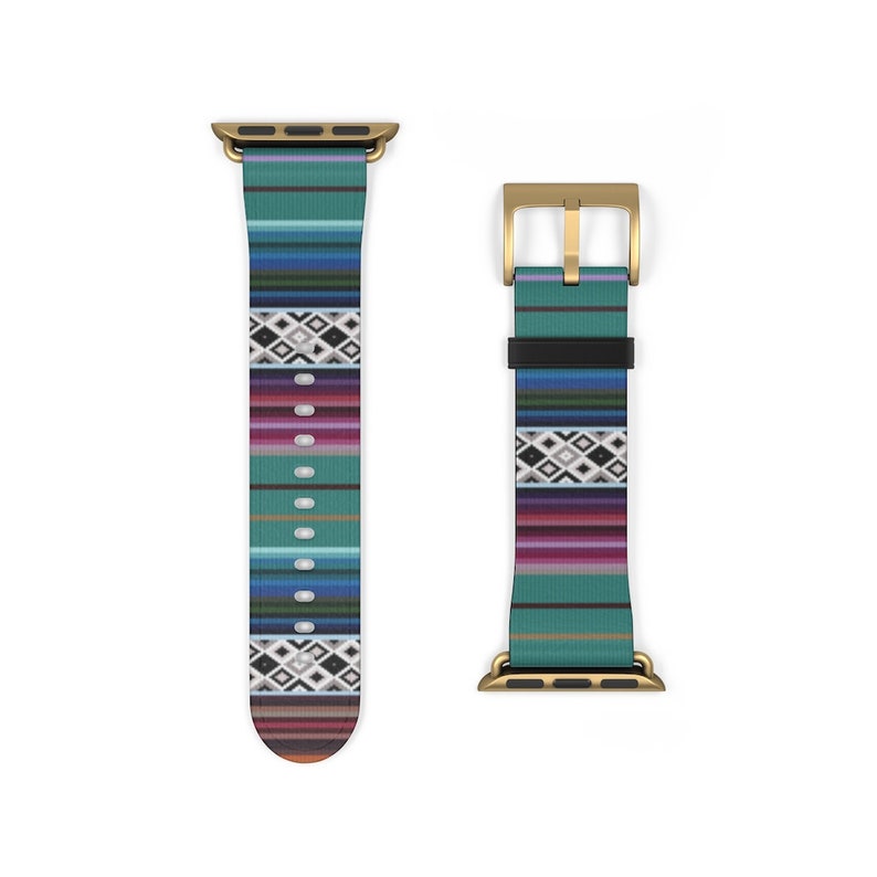 Mexican Aztec Apple Watch Band Boho Watch Strap Tribal 40mm - Etsy