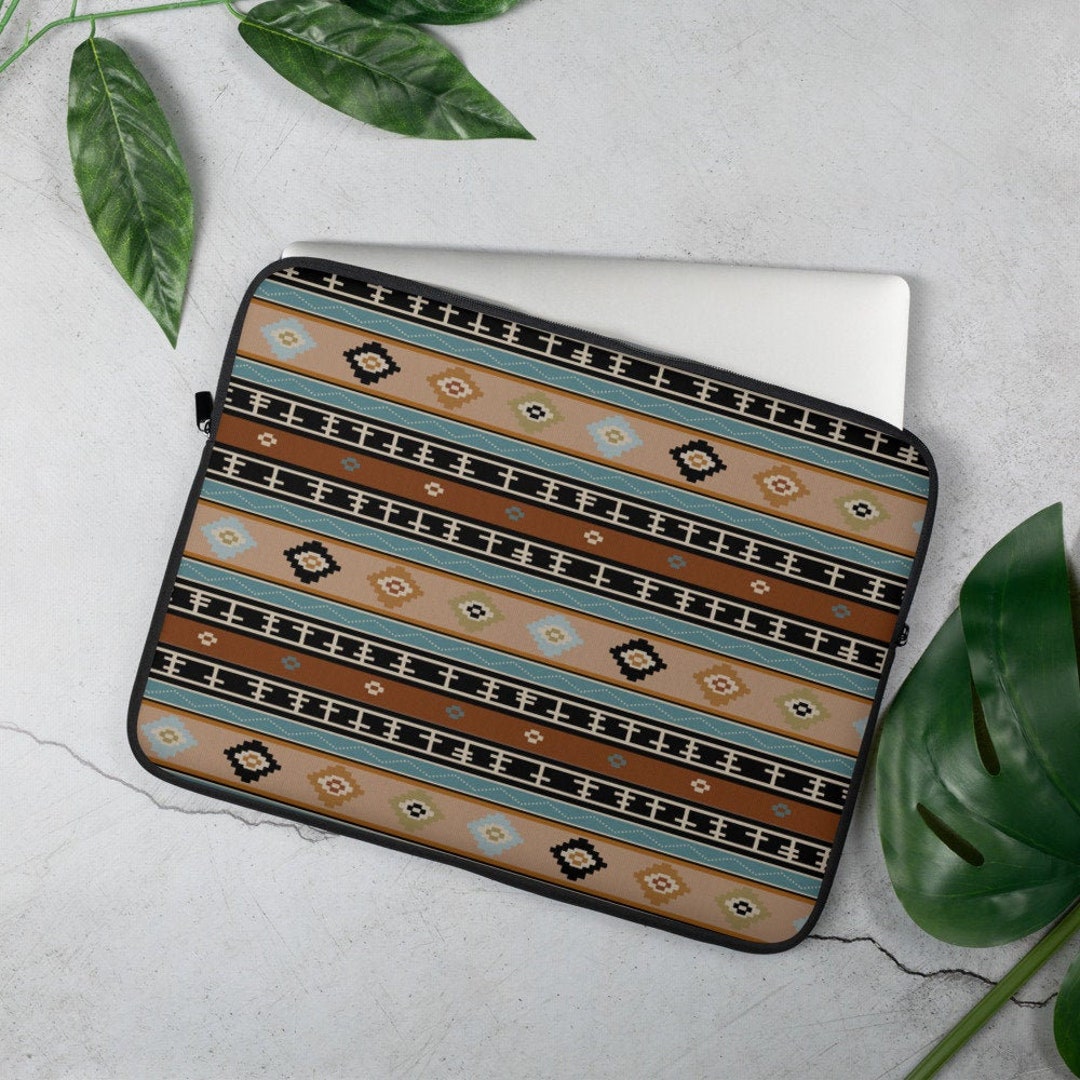 Southwestern Laptop Sleeve: Boho Ethnic Pattern Laptop Case - Etsy