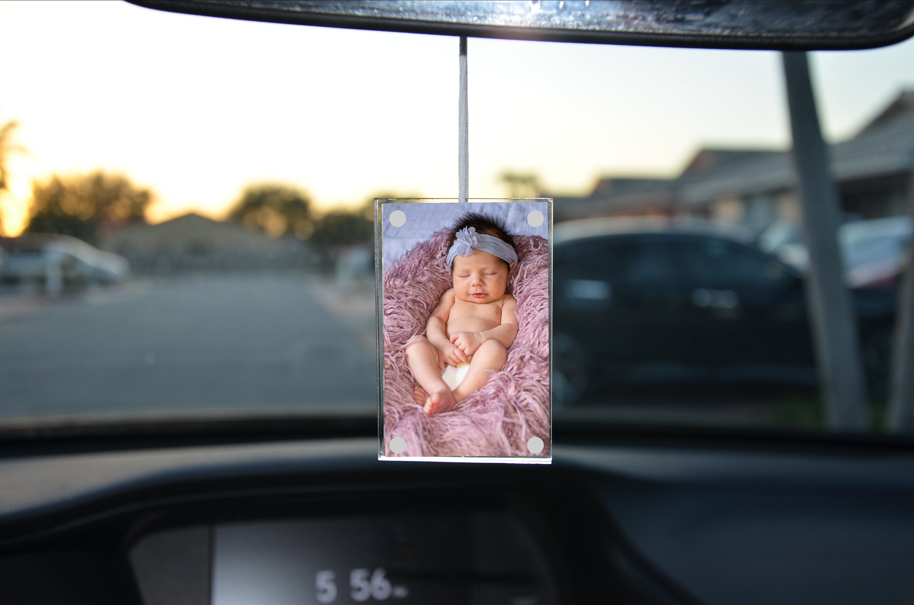 Hanging Car Photo Frames Rearview Mirror Hanging Accessory - Etsy