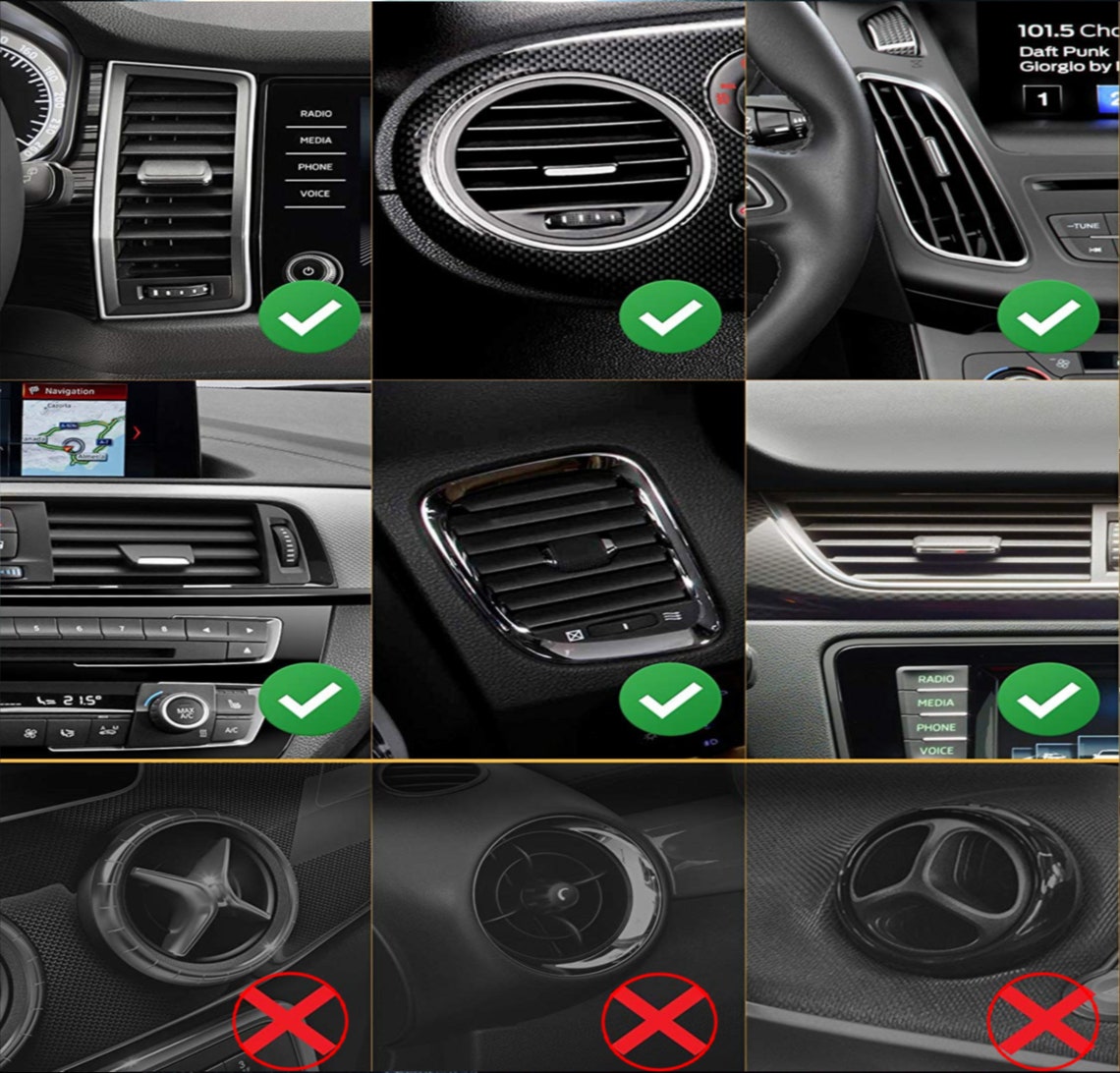 Car Photo Frame Premium Car Vent Picture Frame Clips Onto - Etsy