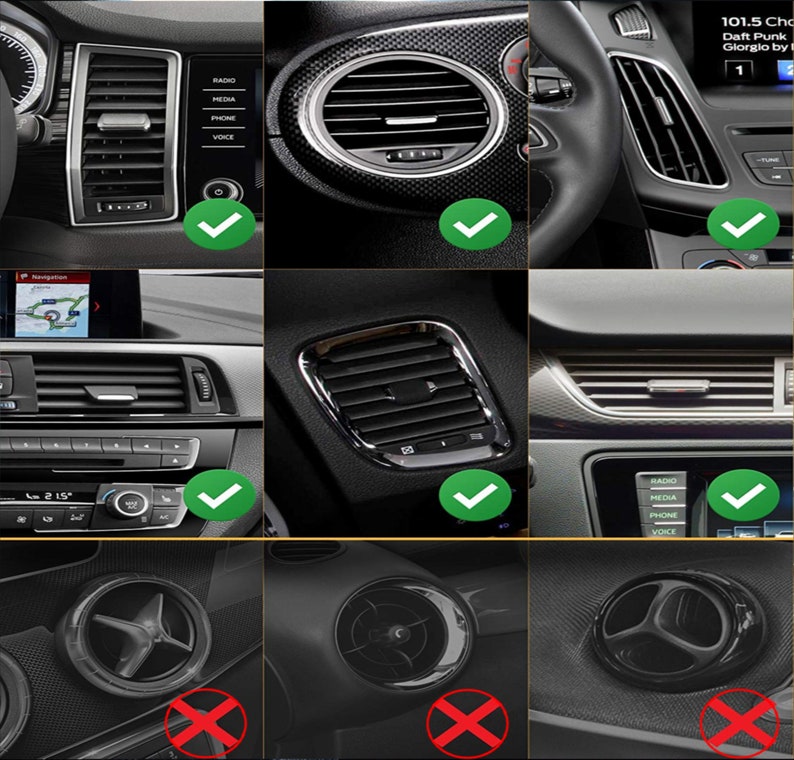 Car Photo Frame Premium Car Vent Picture Frame Clips Onto - Etsy