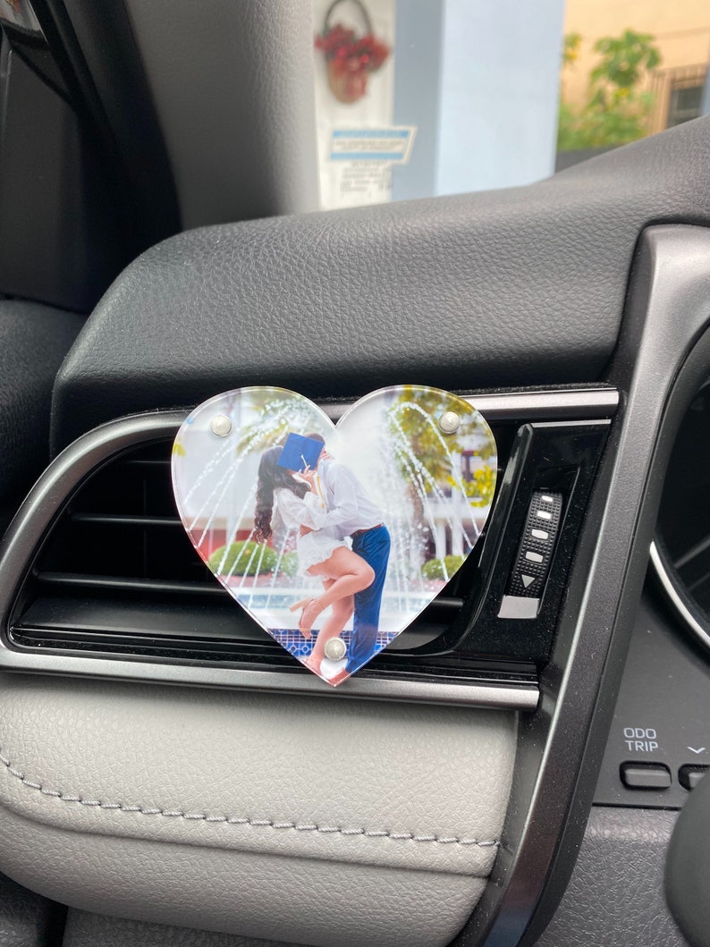 Car Photo Frame Premium Car Vent Picture Frame Clips Onto - Etsy
