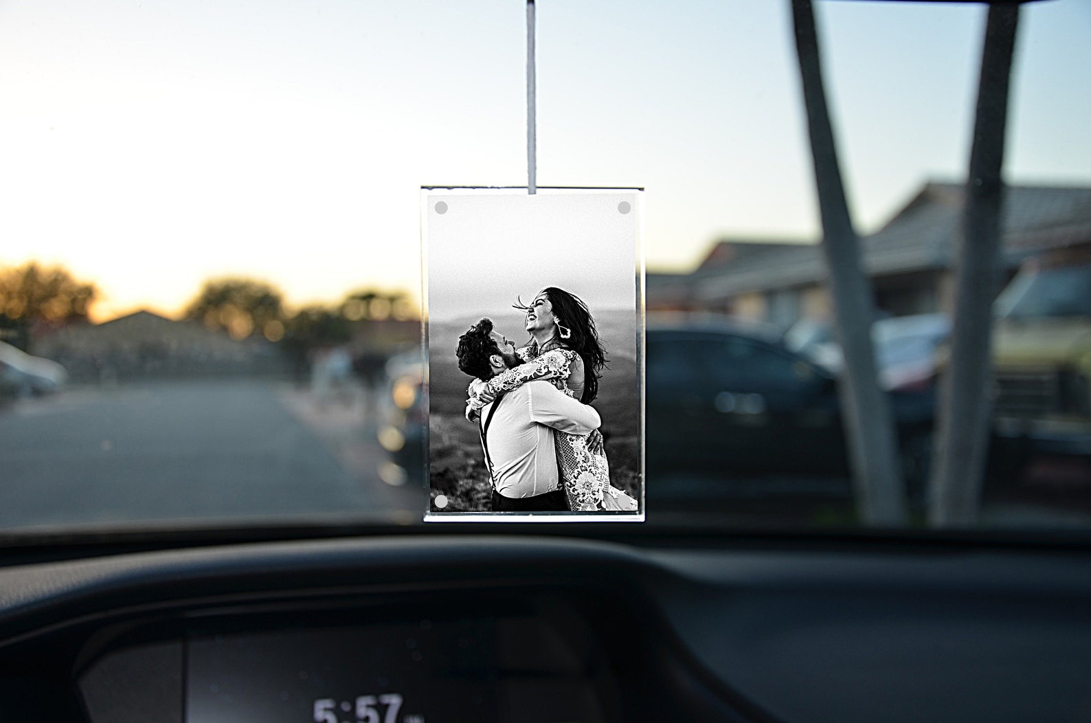 Hanging Car Photo Frames Rearview Mirror Hanging Accessory - Etsy