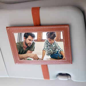 Car Photo Frame Holder, Personalized Picture Frame for Your Car's Sun ...