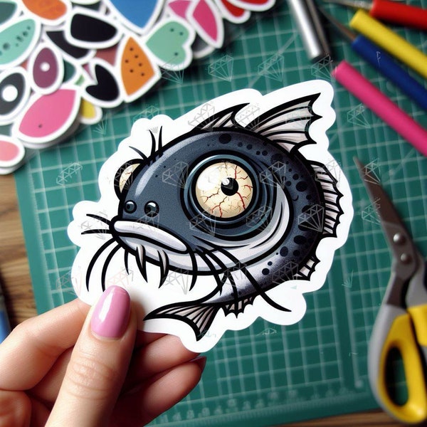 Fish Stickers - Etsy