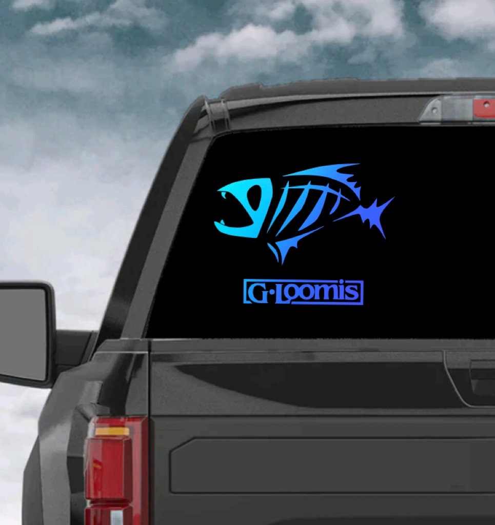 G-loomis Vinyl Sticker Fly Fishing Fish Logo Decal Rods Reel Trout ...