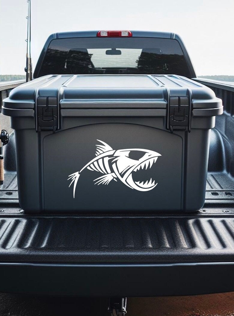 Angry Bone Fish G-loomis Vinyl Sticker Fly Fishing Fish Logo Decal Rods ...