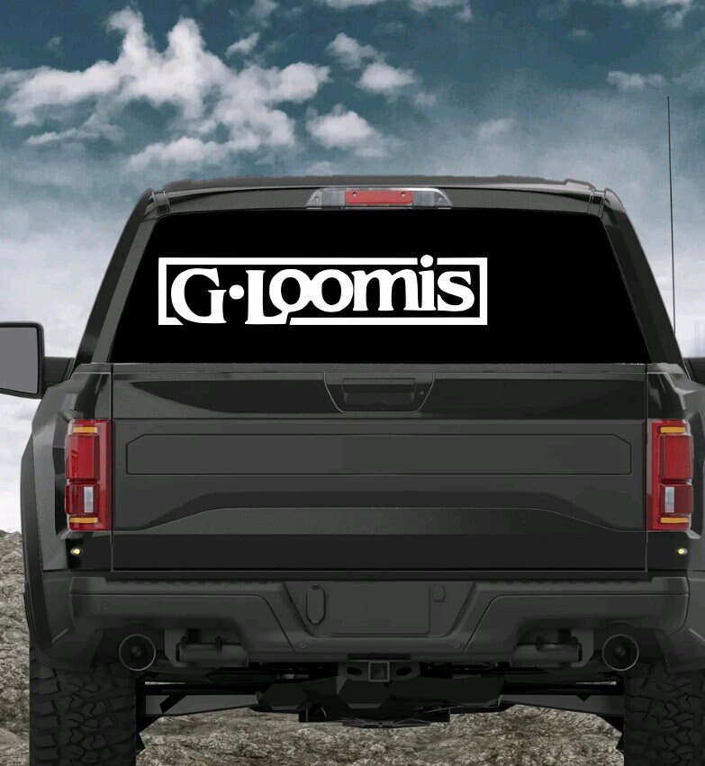 G-loomis Vinyl Sticker Fly Fishing Fish Logo Decal Rods Reel Trout ...