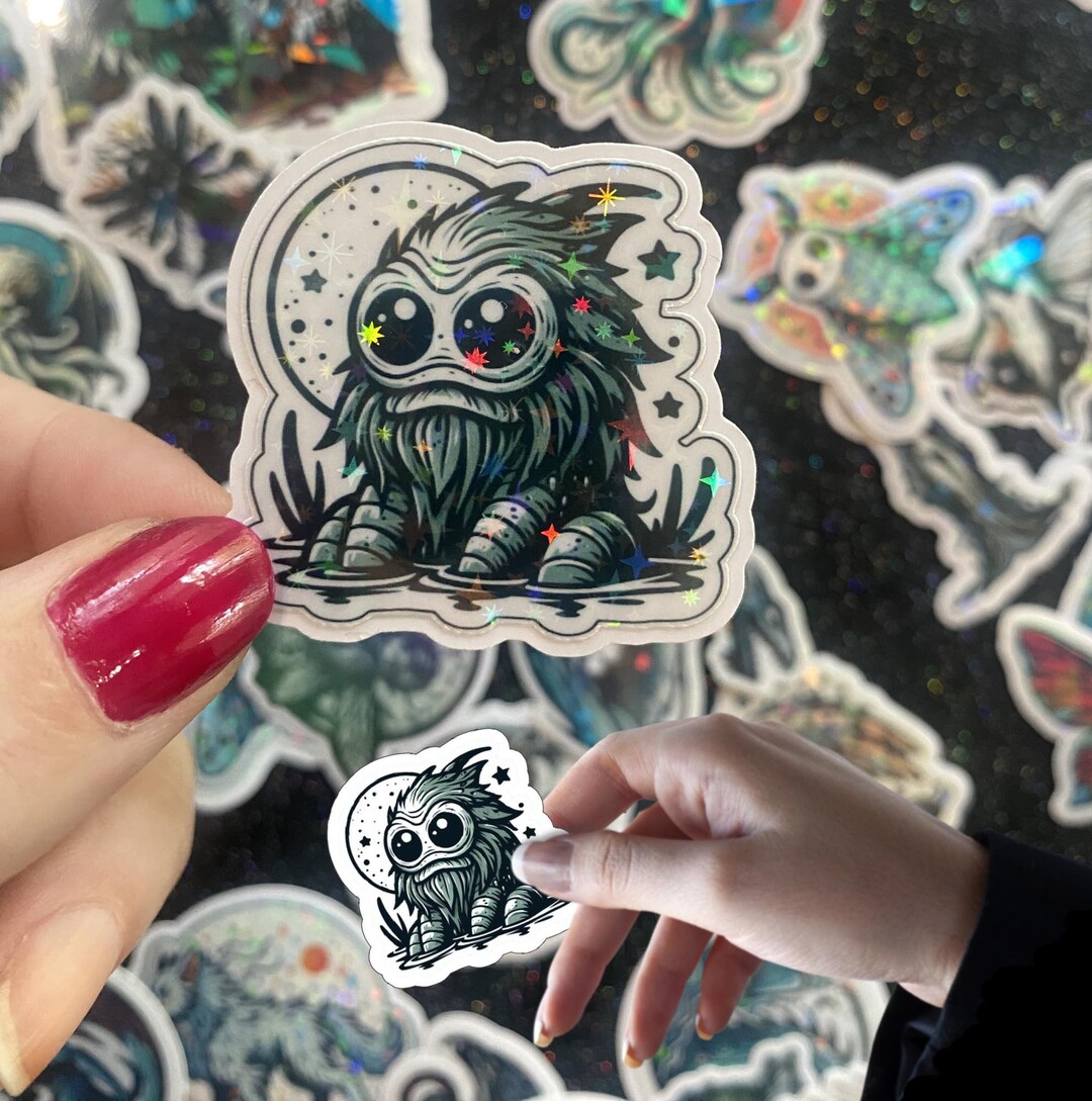 Holographic / Sparkle Cute Creature From the Black Lagoon Baby Cryptid ...